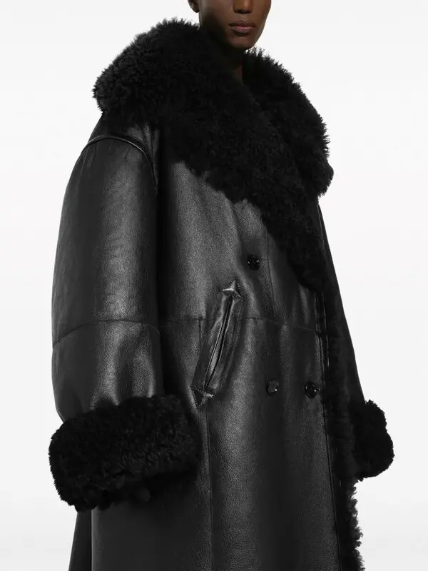 Dolce & Gabbana Shearling-lining Coat