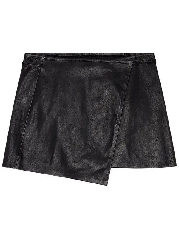 DIESEL® L-kesselle Leather Skirt