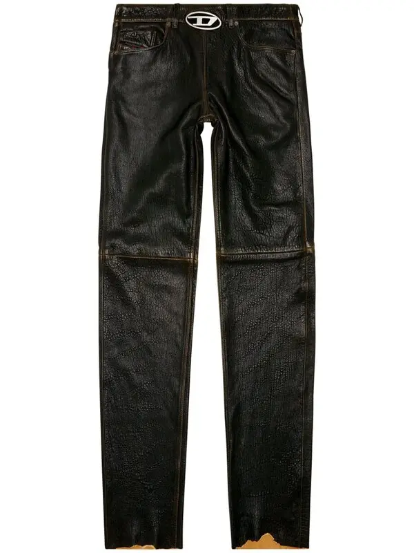 DIESEL® P-kooman Leather Trousers