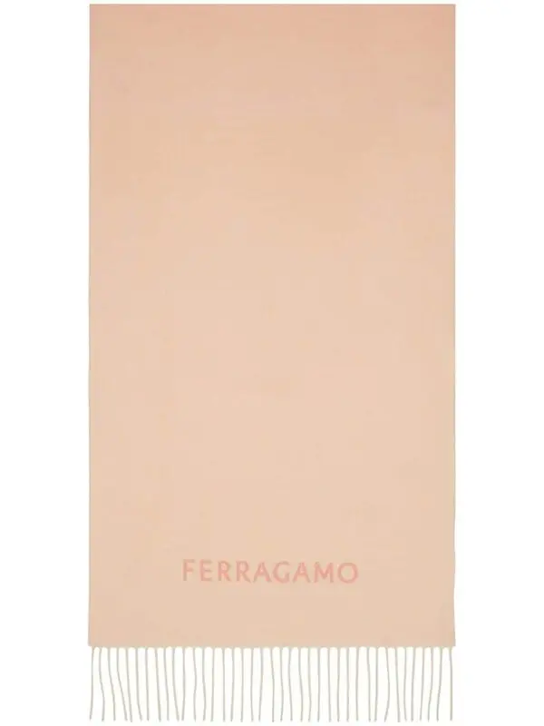 FERRAGAMO Gradient-effect Cashmere Scarf - Pink