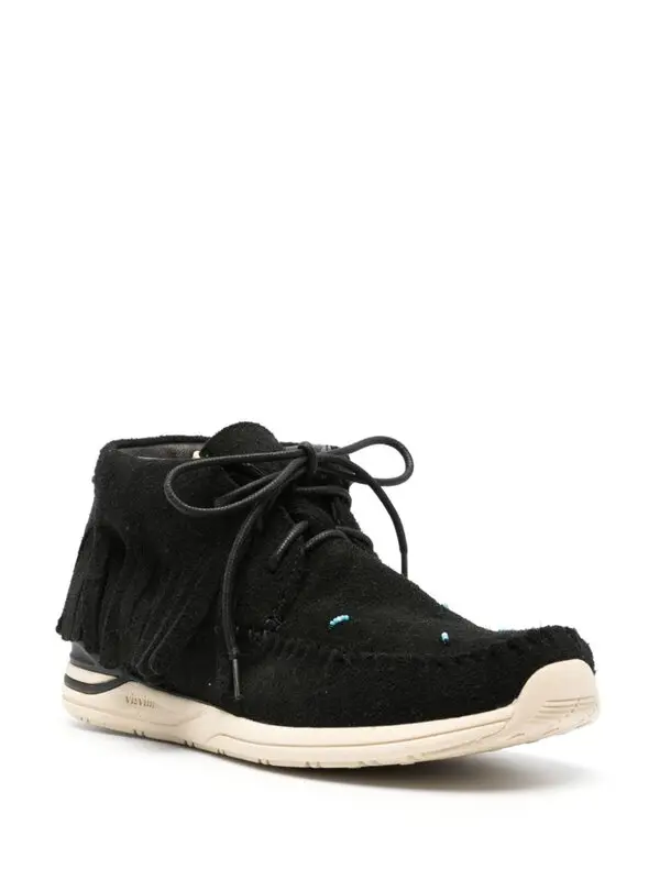 Visvim Shaman-folk Fringed Ankle Boots