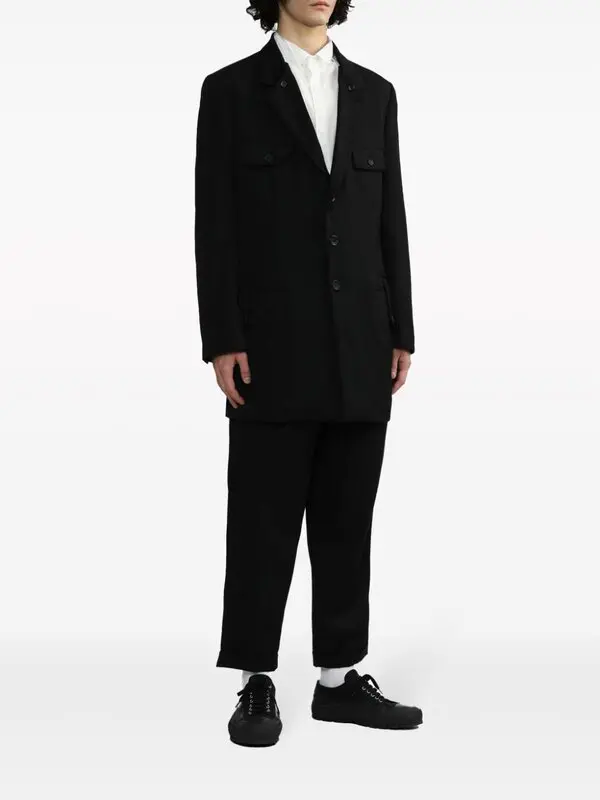 Yohji Yamamoto Wool Single-breasted Blazer