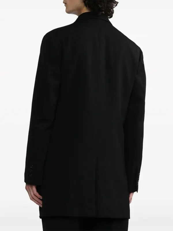 Yohji Yamamoto Wool Single-breasted Blazer