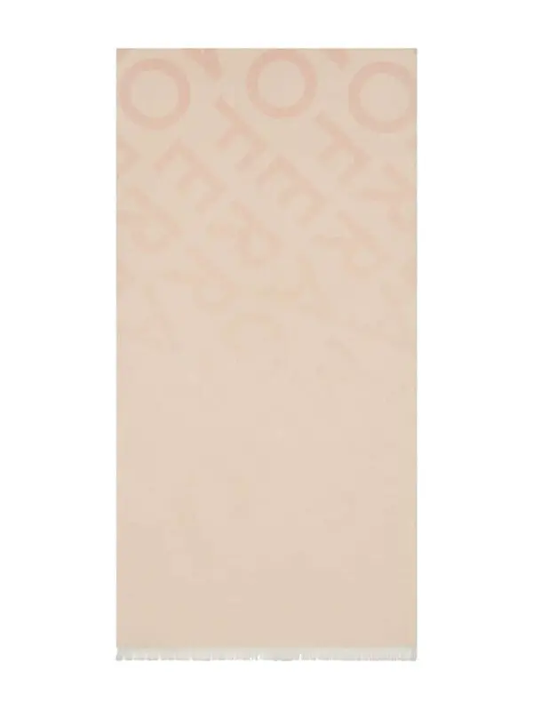 FERRAGAMO Double Scarf With Lettering