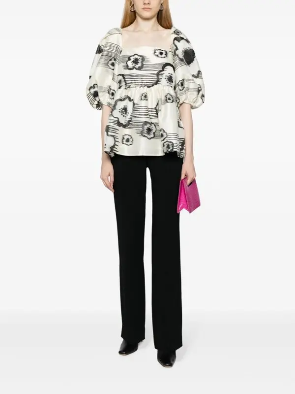 Stine Goya Kinsley Floral-print Blouse