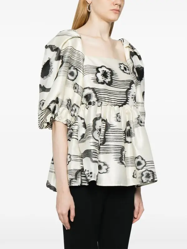 Stine Goya Kinsley Floral-print Blouse