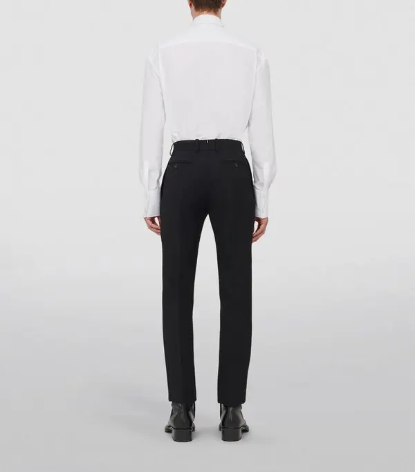 Alexander McQueen Wool Cigarette Trousers