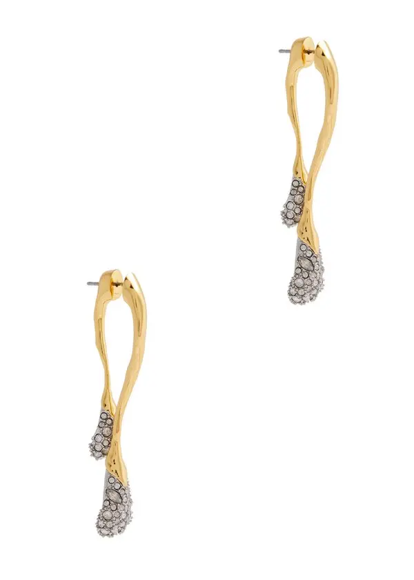 Alexis Bittar Solanales 14kt -plated Drop Earrings - Gold