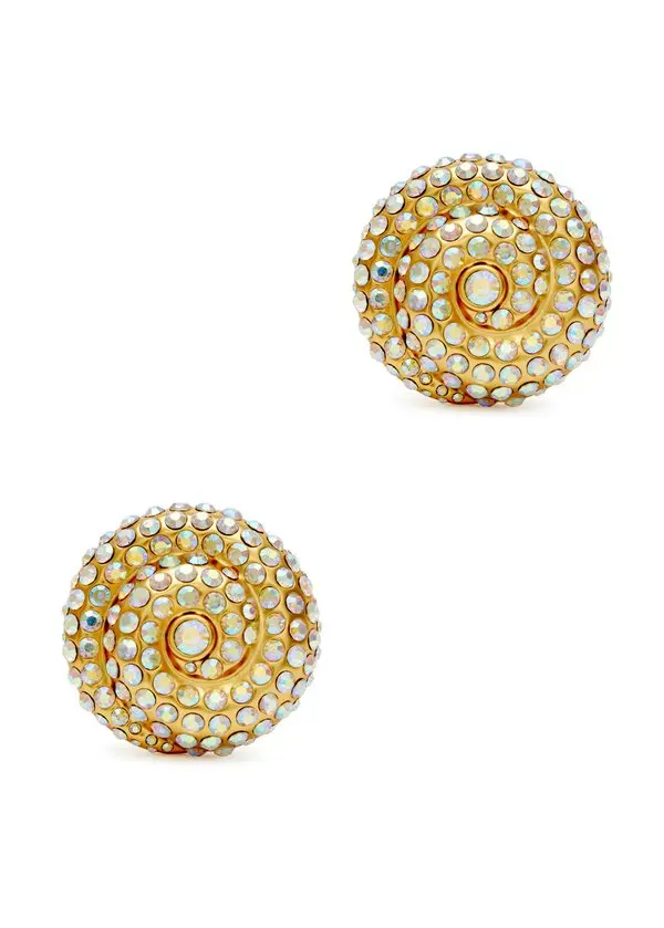 PEARL OCTOPUSS.Y Le Soleil Clip-on Earrings - Gold