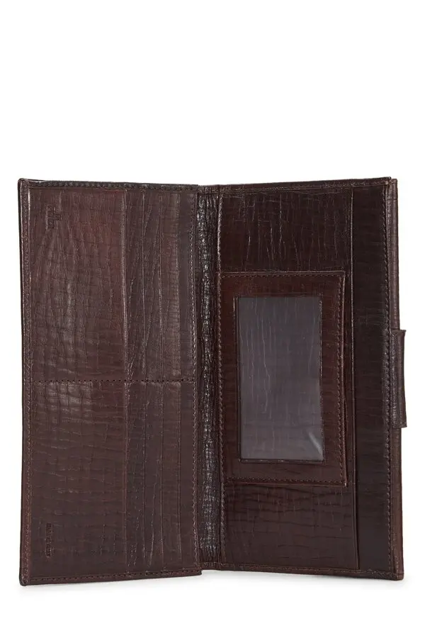 Fendi Zucchino Canvas Long Wallet