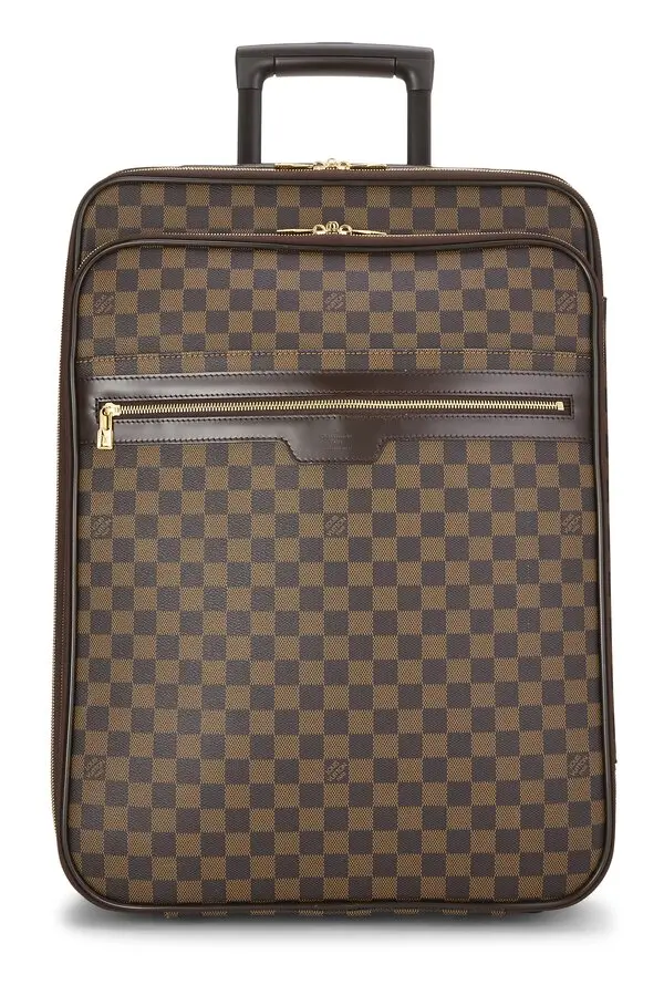 LOUIS VUITTON Damier Ebene Pegase 55 Trolley