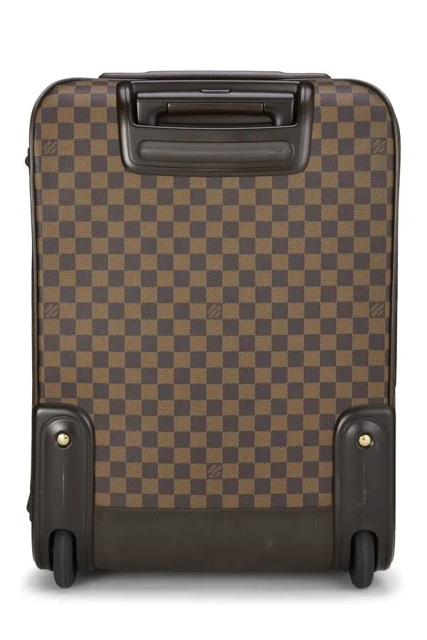 LOUIS VUITTON Damier Ebene Pegase 55 Trolley
