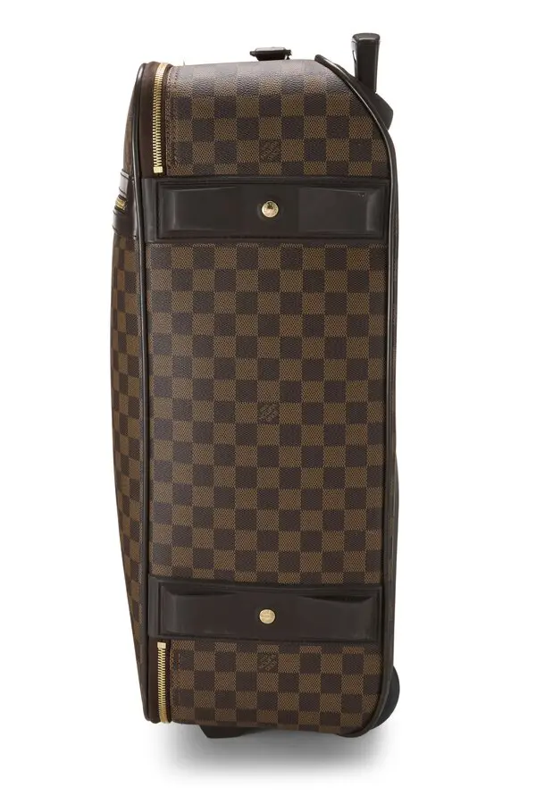 LOUIS VUITTON Damier Ebene Pegase 55 Suitcase