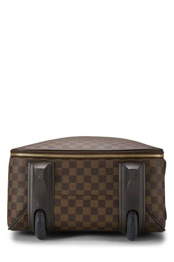 LOUIS VUITTON Damier Ebene Pegase 55 Suitcase