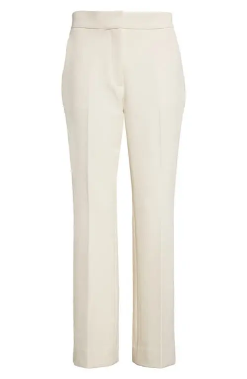 St. John Stretch Crepe Straight Leg Pants