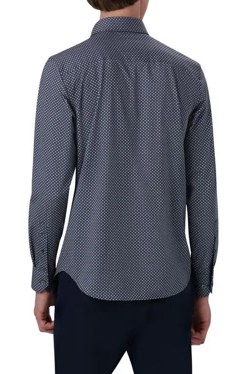Bugatchi James Ooohcotton® Dot Print Button-up Shirt