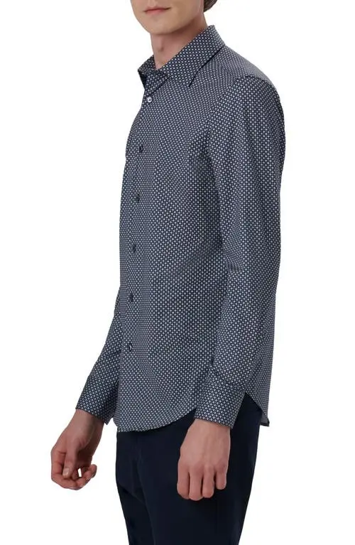 Bugatchi James Ooohcotton® Dot Print Button-up Shirt
