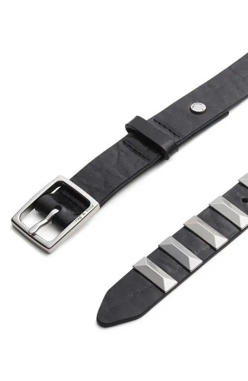 Rag & Bone Baby Boyfriend Stud Leather Belt
