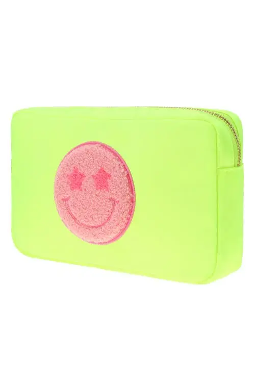 BLOC BAGS Cosmetics Bag - Neon Yellow