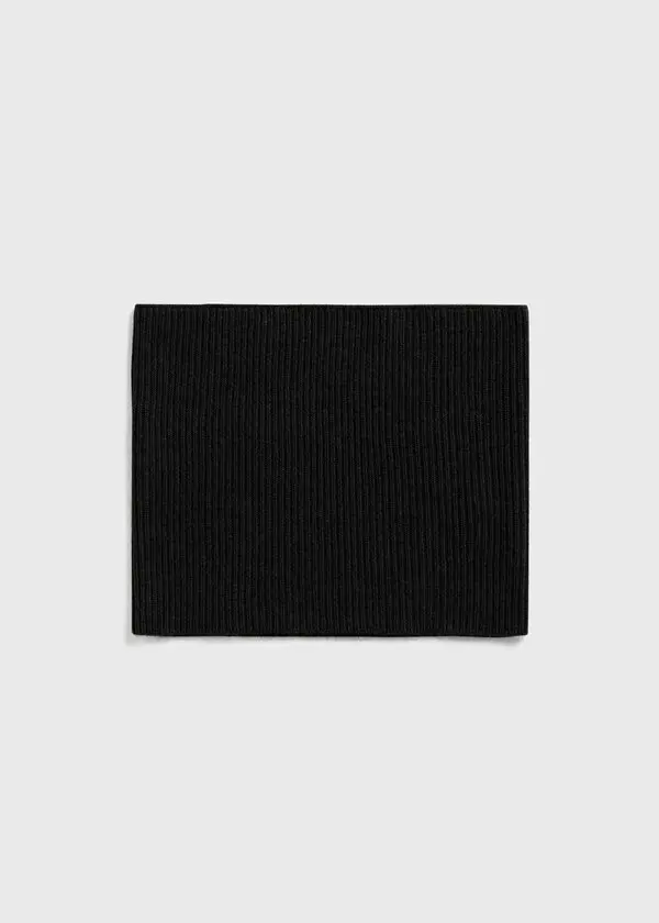 TOTEME Cashmere Neck Warmer - Black