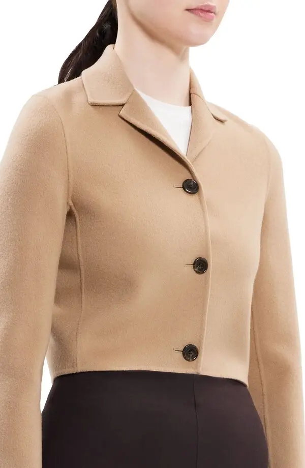 Theory Wool & Cashmere Crop Jacket