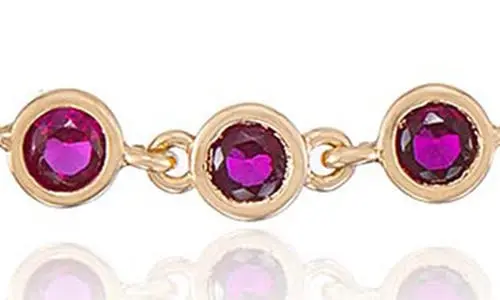 Ettika Cubic Zirconia Link Necklace