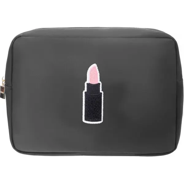 BLOC BAGS Extra Large Kiss Cosmetic Bag - Black