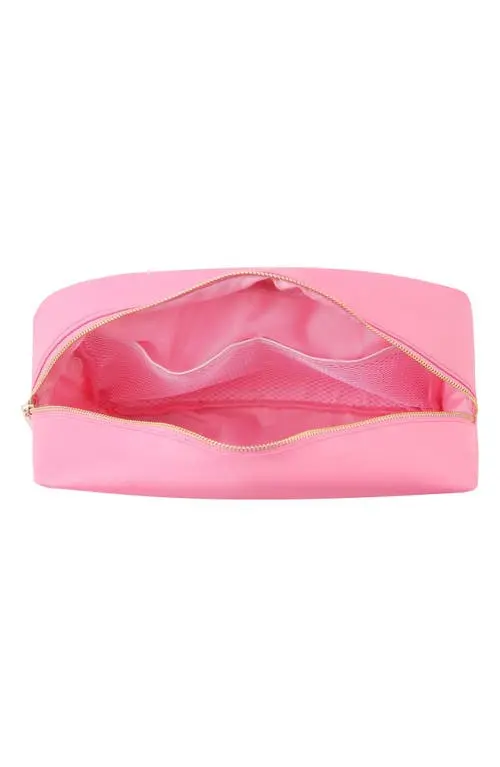 BLOC BAGS Extra Large Kiss Cosmetic Bag - Bubblegum Pink