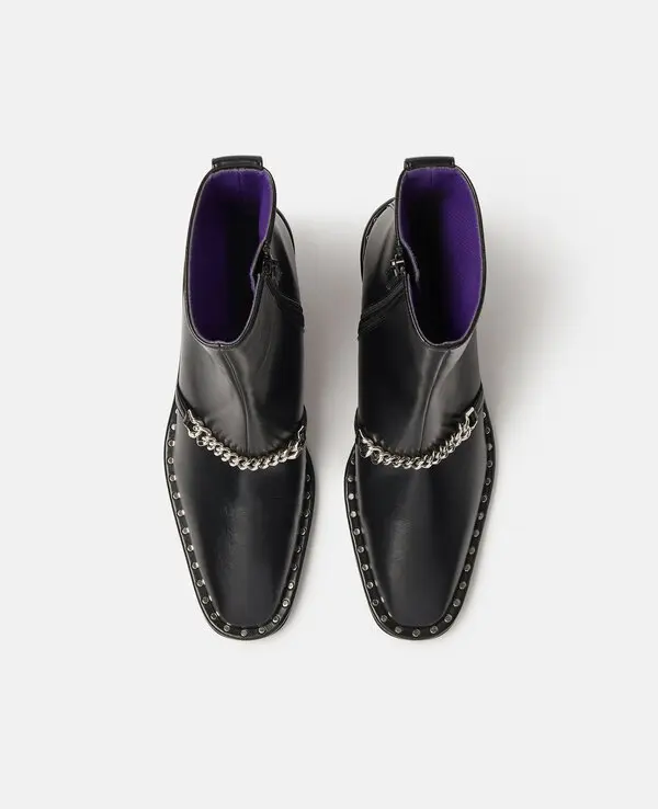Stella McCartney Falabella Mid Heel Ankle Boots