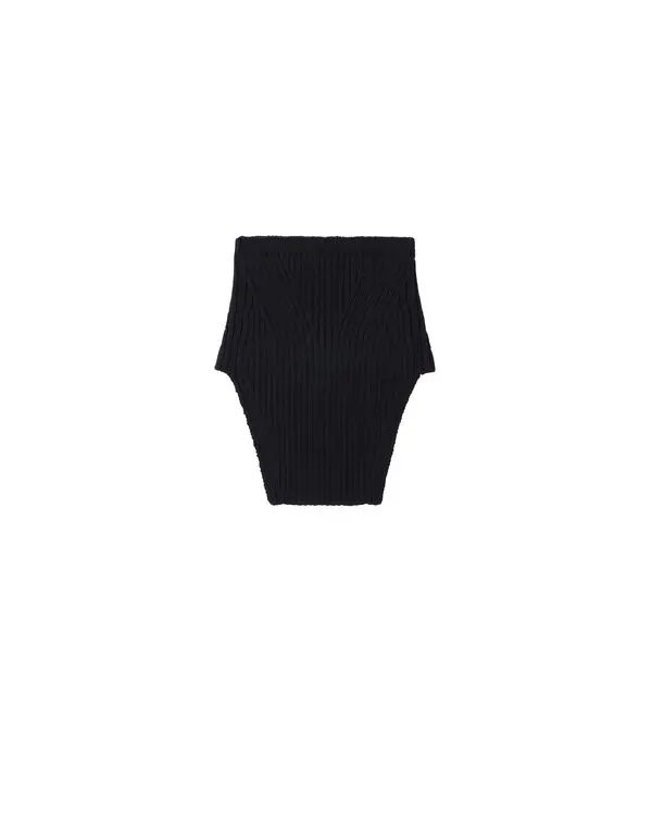 Prada Wool Dickey - Black