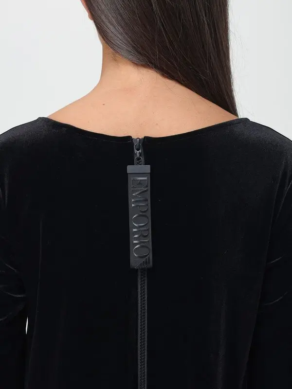 Emporio Armani Velvet Dress
