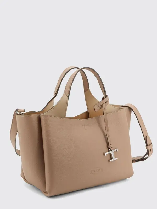 TOD'S Leather Handbag - Beige