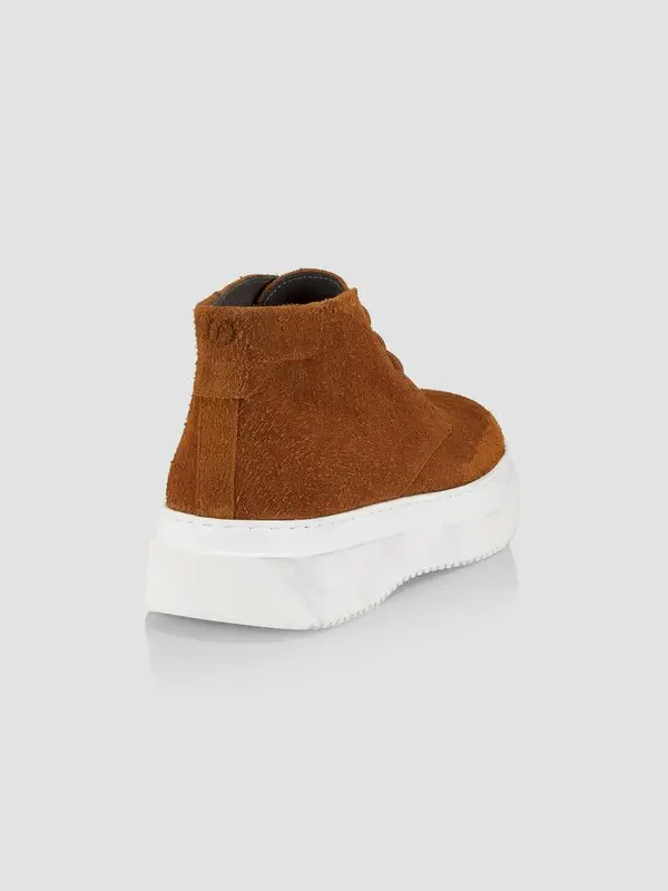 POLLINI Summer Vibes Suede Ankle Boots