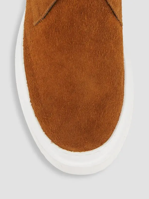 POLLINI Summer Vibes Suede Ankle Boots
