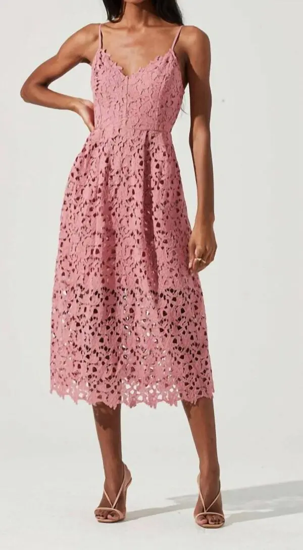 chiffon lace maxi dress 3/4 Sleeves A Line Ankle Length Chiffon Lace Mother Of The Bride Dress, Champagne main image 1