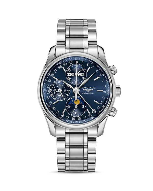 LONGINES Master Collection 40mm Watch - Blue/silver