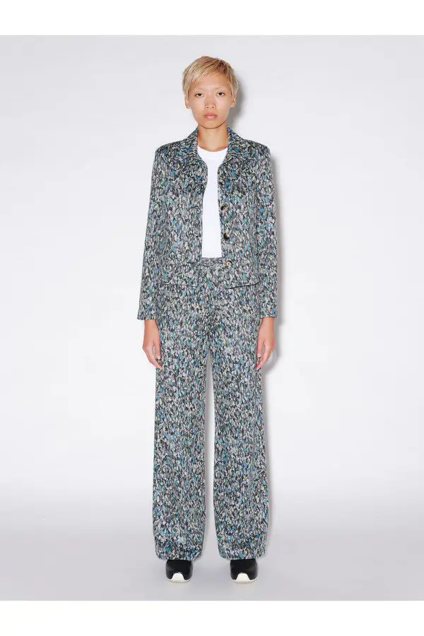 Rosetta Getty Button Up Tailored Jacket