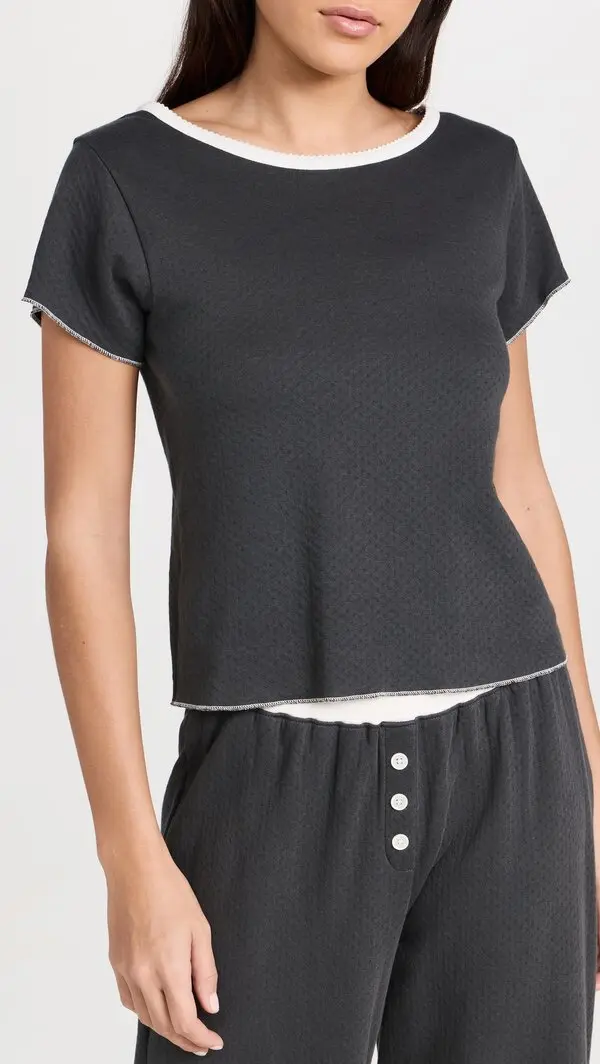 Morgan Lane Baby Jean Tee - Ink