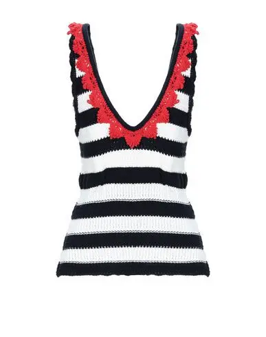 P JEAN Knitted Striped Top