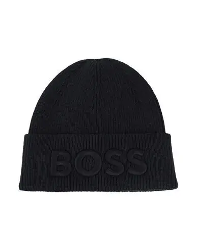 BOSS Knitted Beanie - Blue