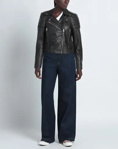 Bolongaro Trevor Sheepskin And Polyester Biker Jacket