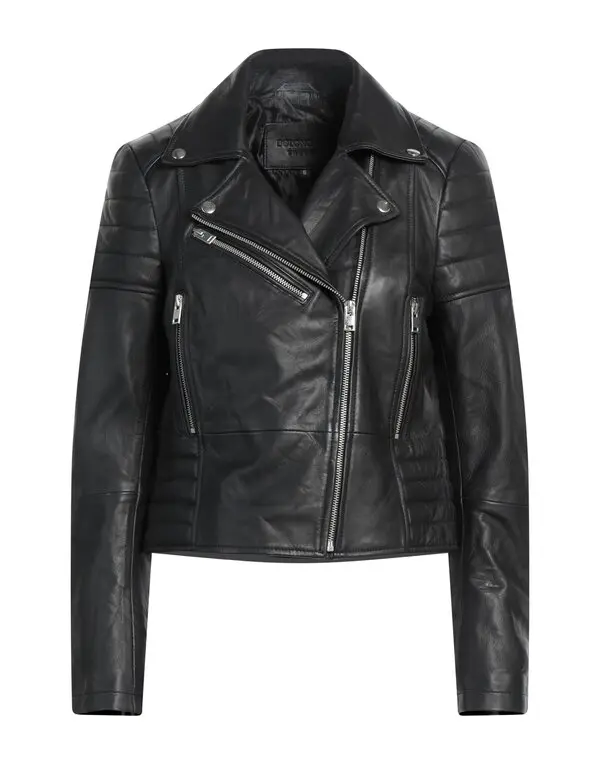 Bolongaro Trevor Sheepskin And Polyester Biker Jacket