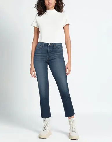 RE/DONE High Waisted Tapered Leg Jeans