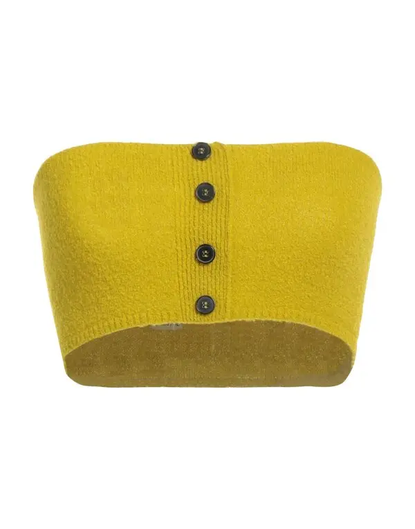 SOLOTRE Merino Wool, Polyamide, Cashmere And Elastane Tube Top