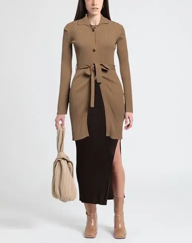 Erika Cavallini Knit Cardigan With Belt