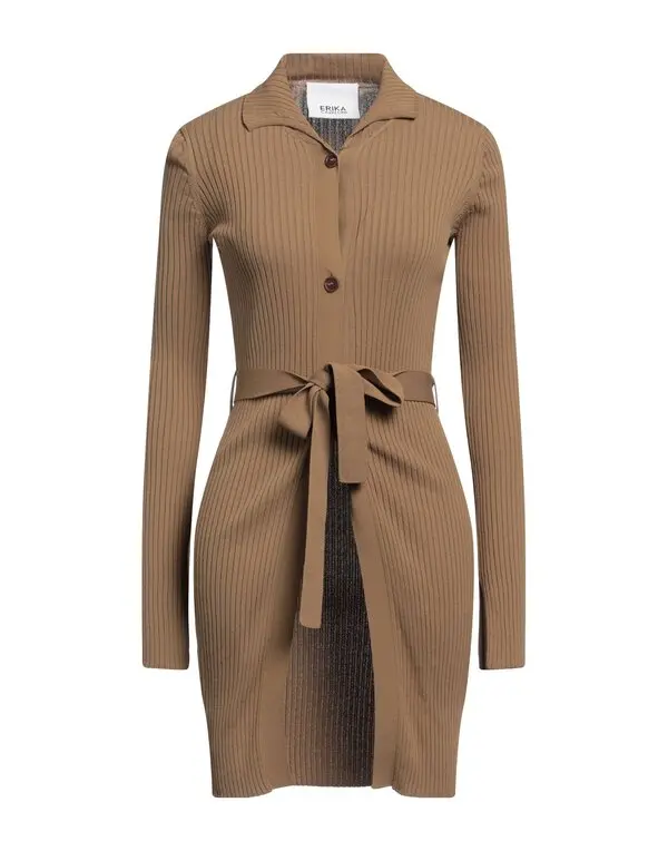 Erika Cavallini Knit Cardigan With Belt
