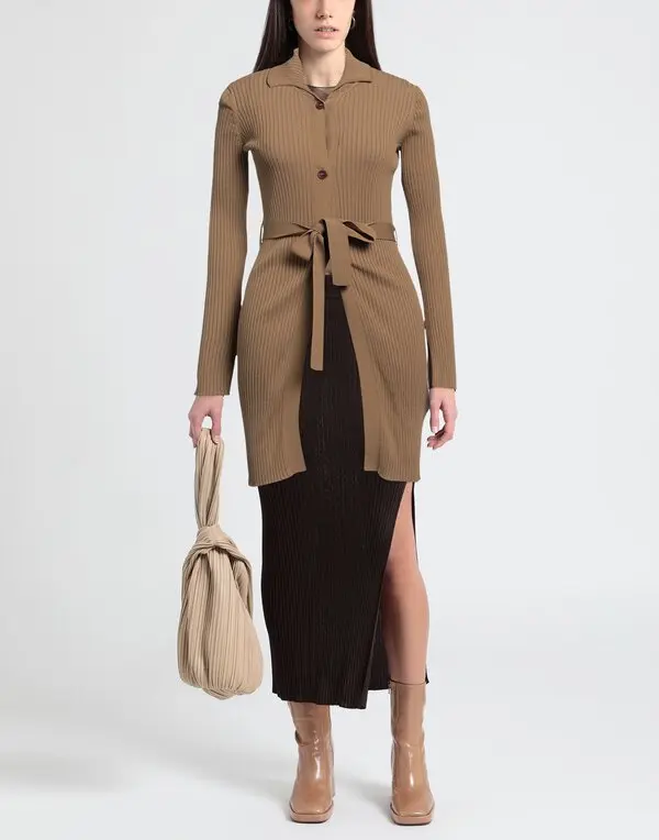 Erika Cavallini Knit Cardigan With Belt
