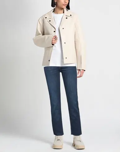 FRAME Straight Leg Jeans With Raw Cut Hem
