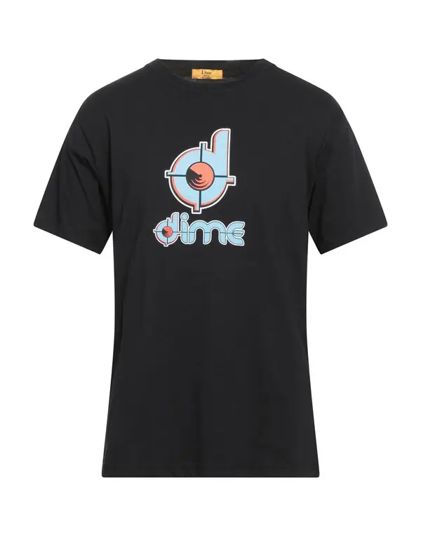 DIME T-shirt Size Cotton - Black