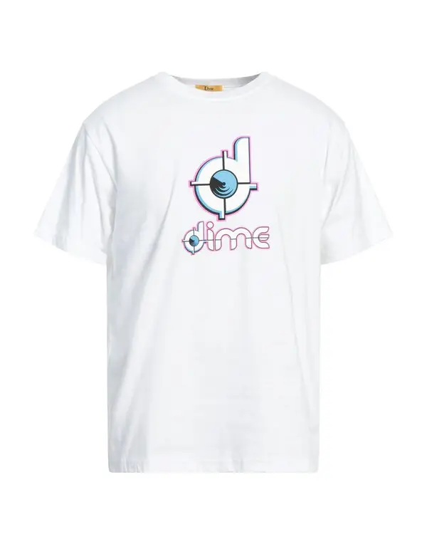 DIME T-shirt Size Cotton - White